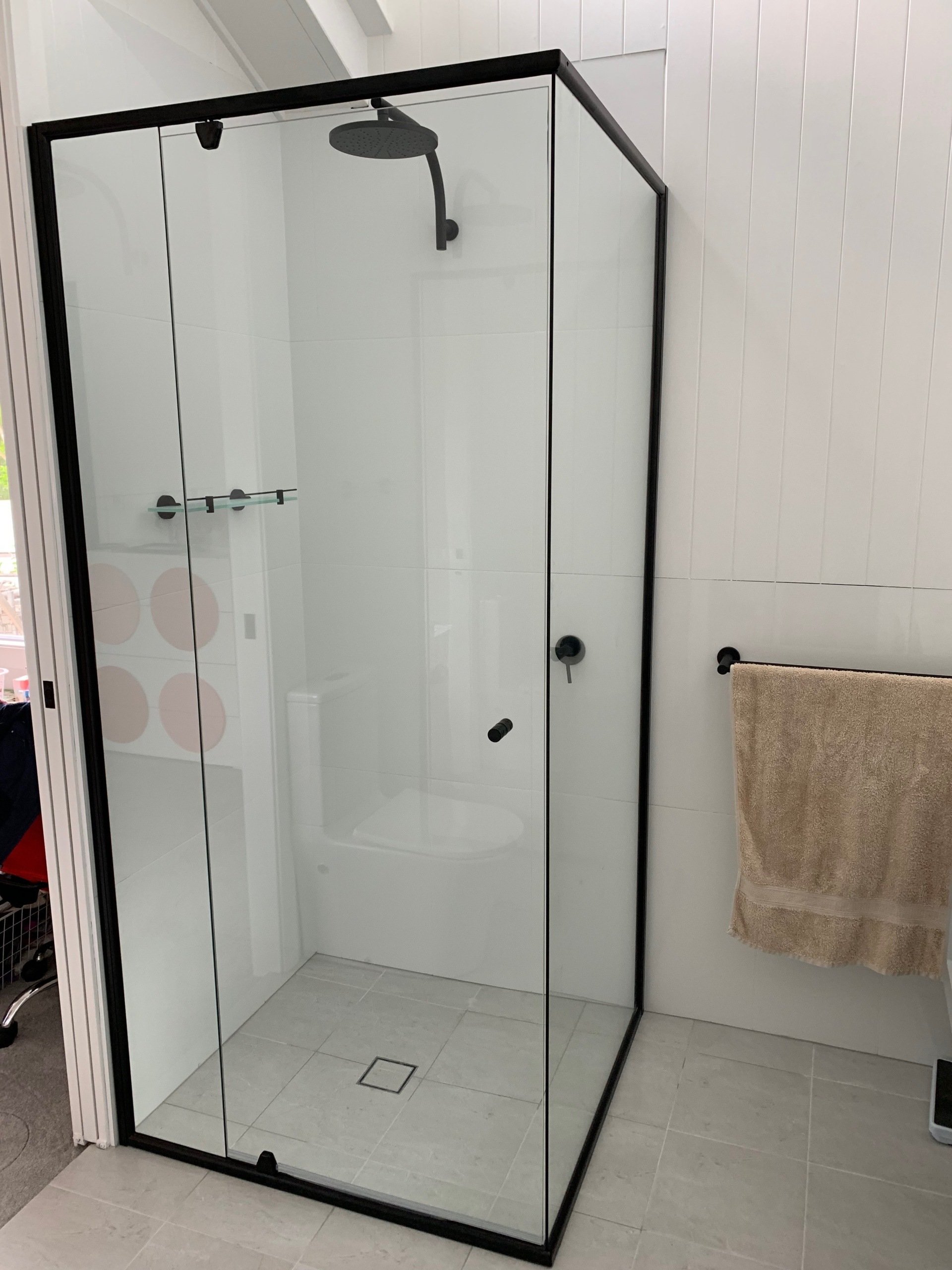Semi-Frameless Shower Screens Gold Coast | GC Shower Screens