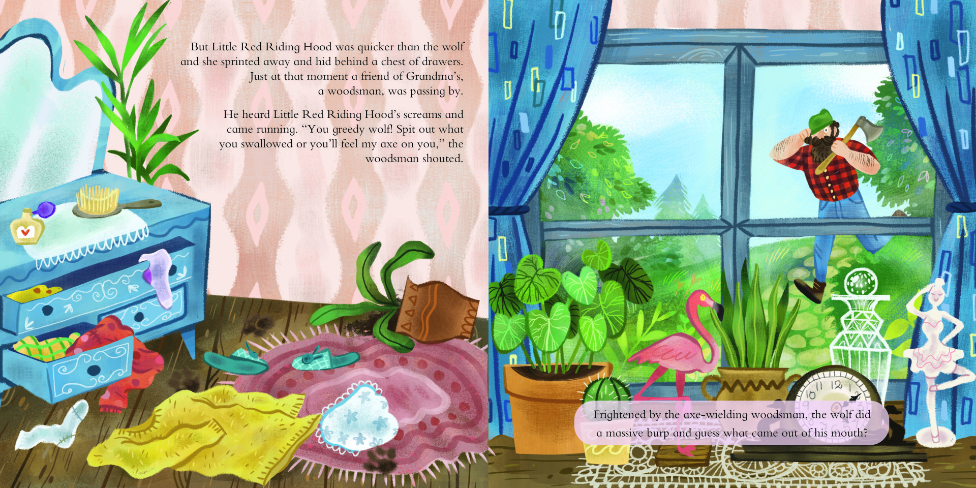 Little Red Riding Hood Shadow Story