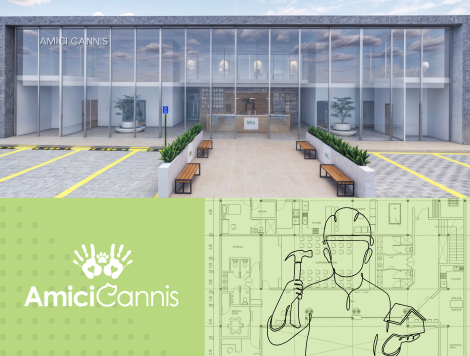 Amici Cannis is breaking ground