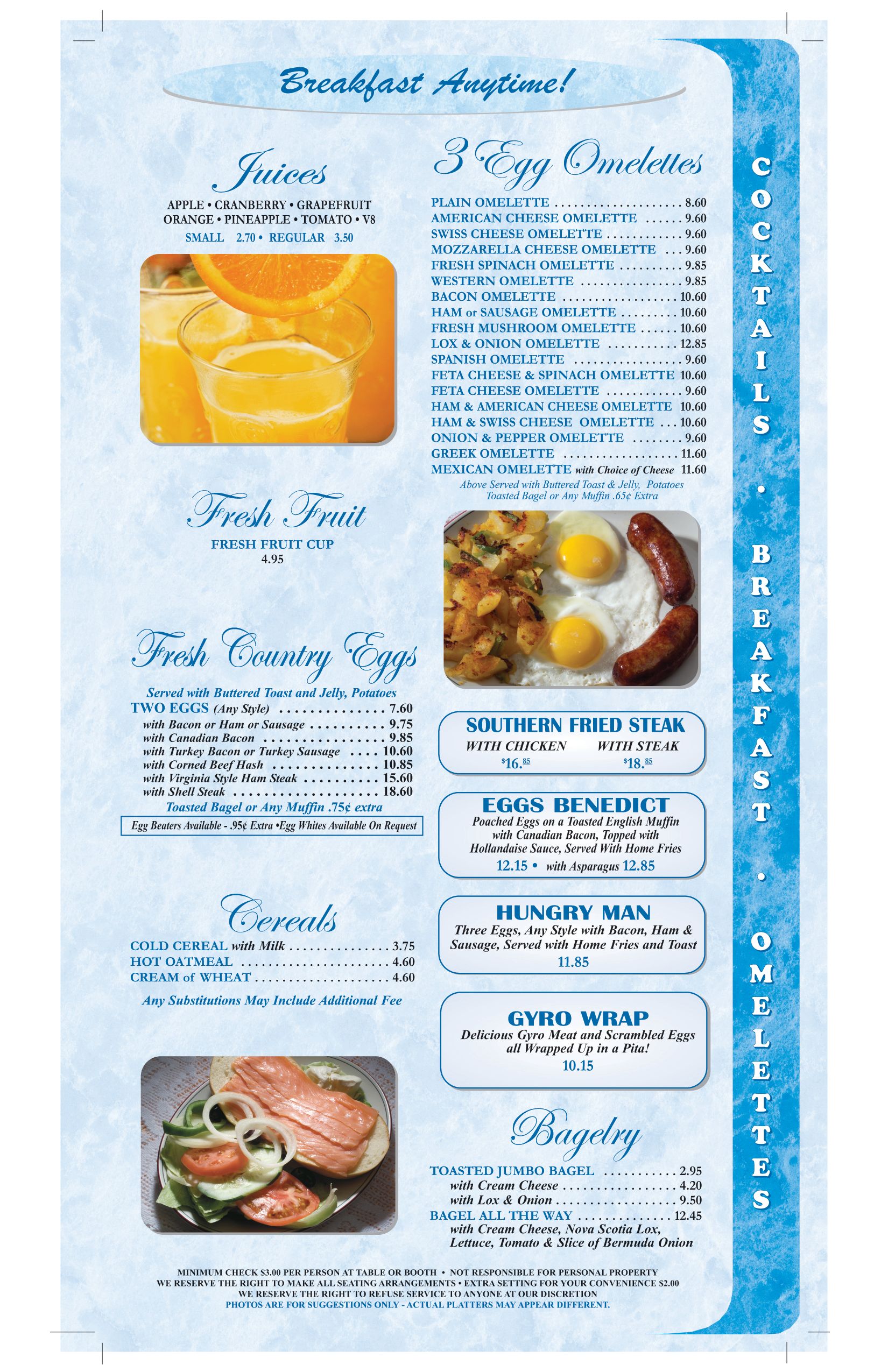 Breakfast - Putnam Diner and Restaurant, Patterson, NY