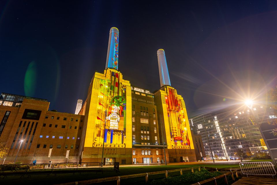 iMAG Deliver LEGO Projection Mapping at Battersea Power Station