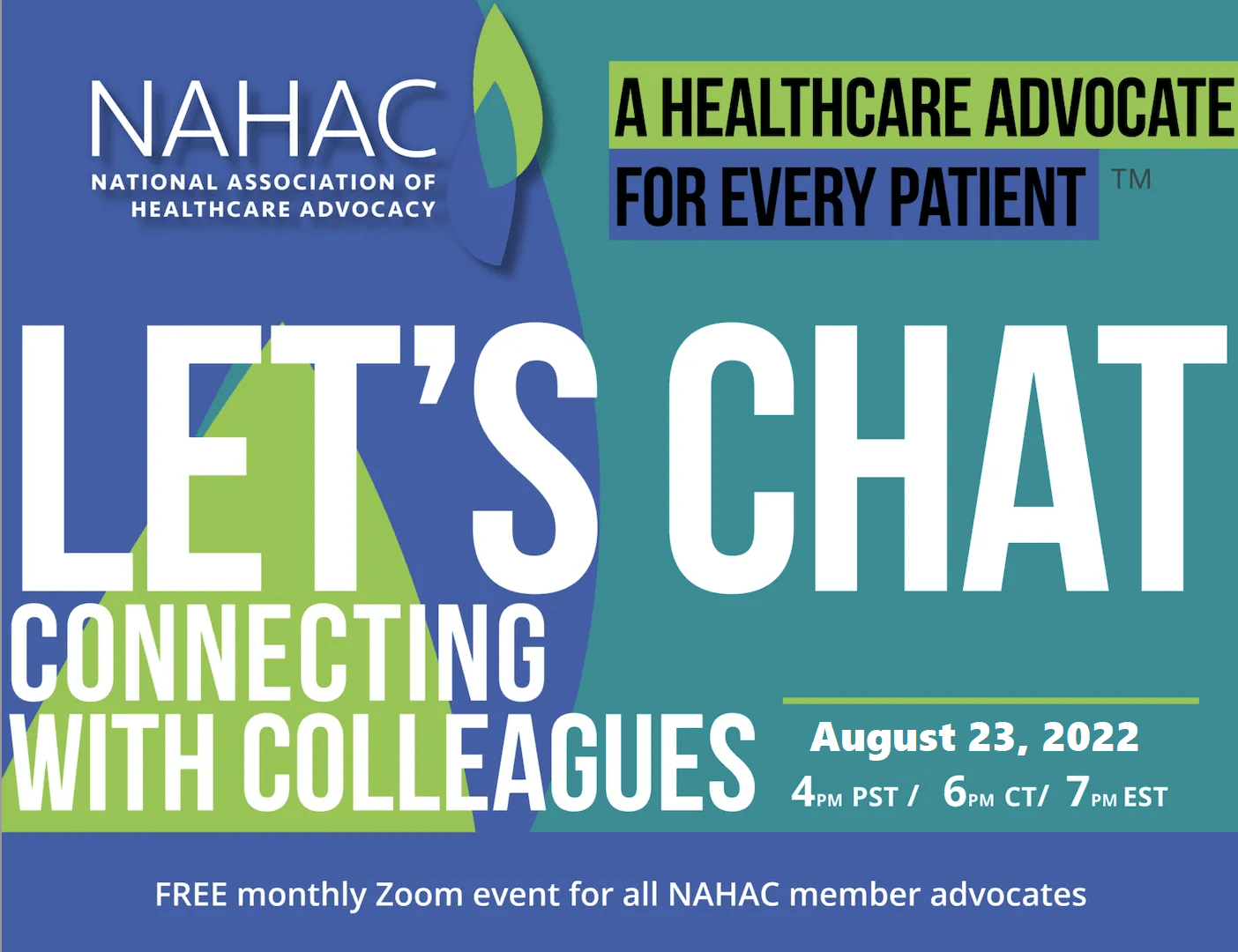 National Association of Healthcare Advocacy (NAHAC)