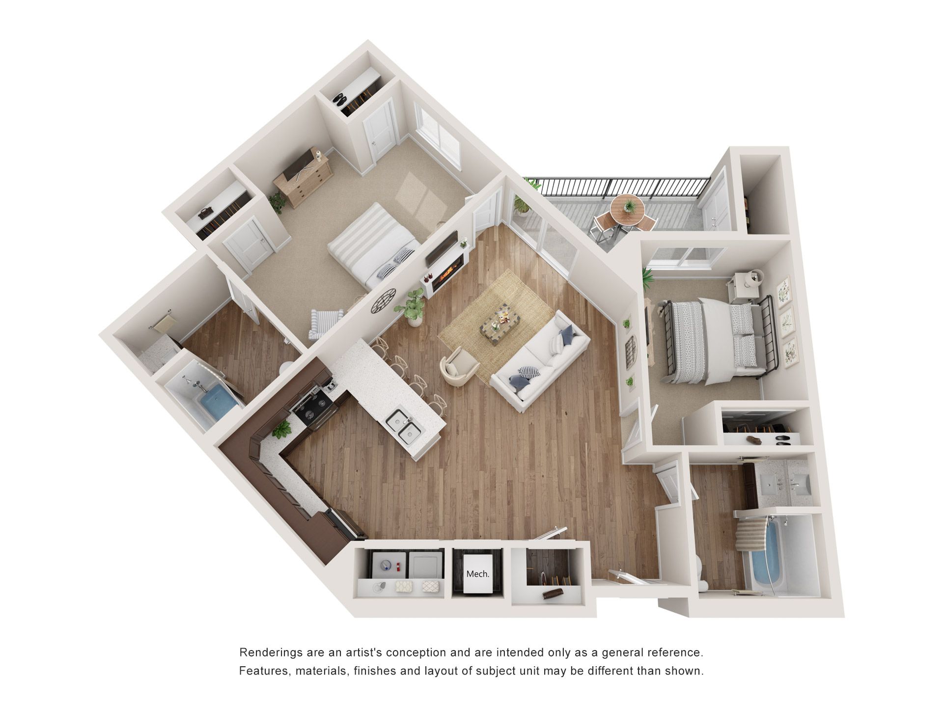 Floor Plans | The Landing at Legends | Champaign, IL