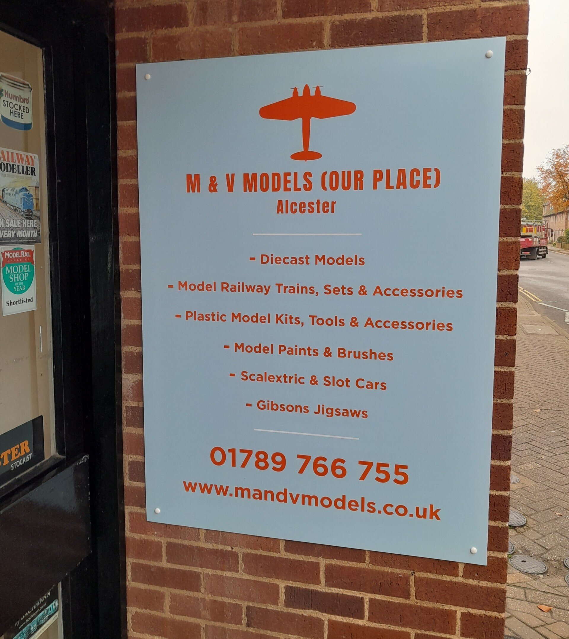 M & V Models (Our Place)- Alcester's Number One Model Shop