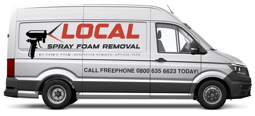 We’re Britain’s Spray Foam Insulation Removal Specialist