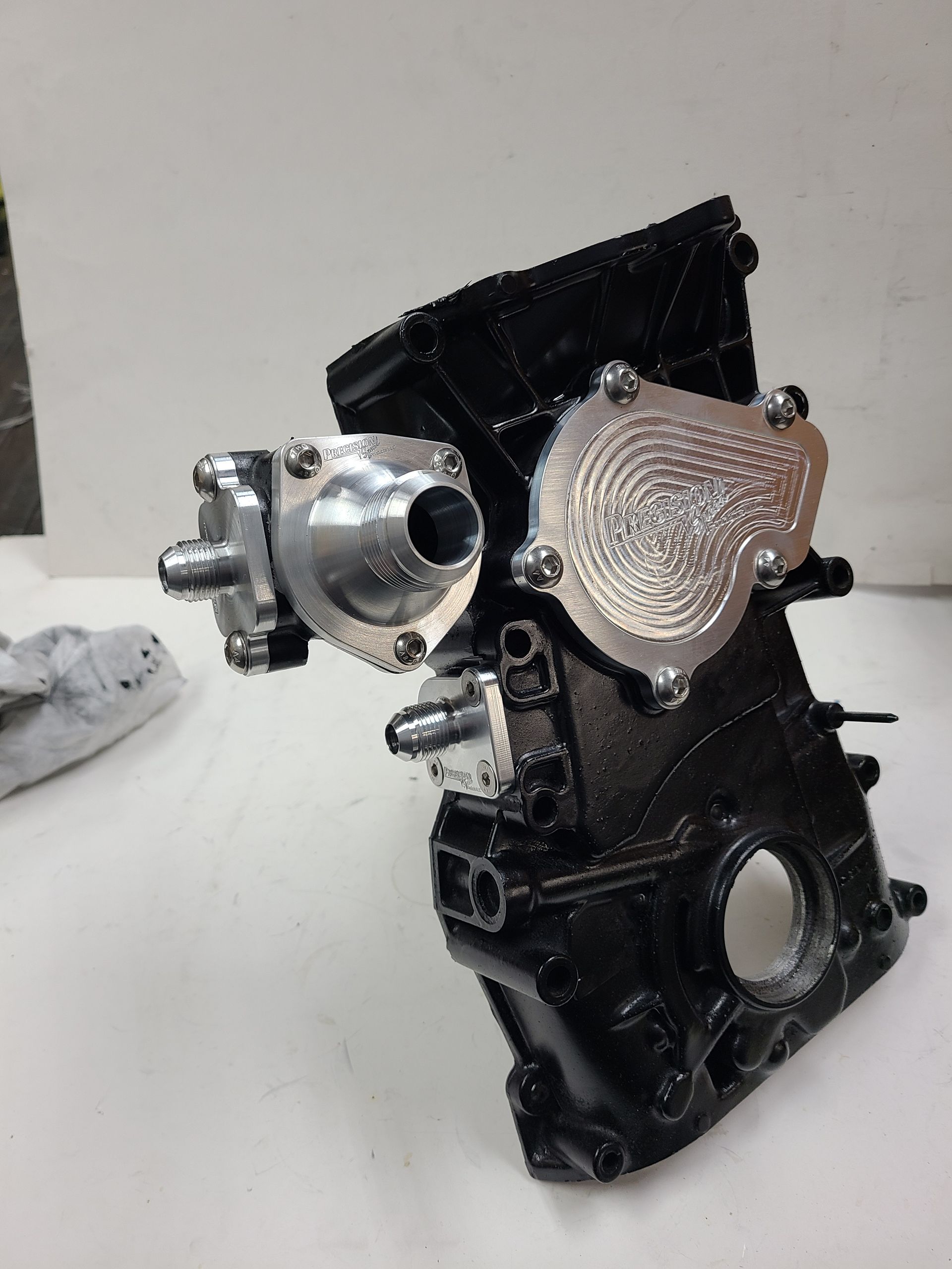 Custom turbo flanges