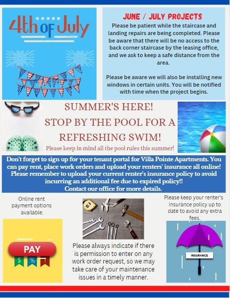 Resident Newsletter - July