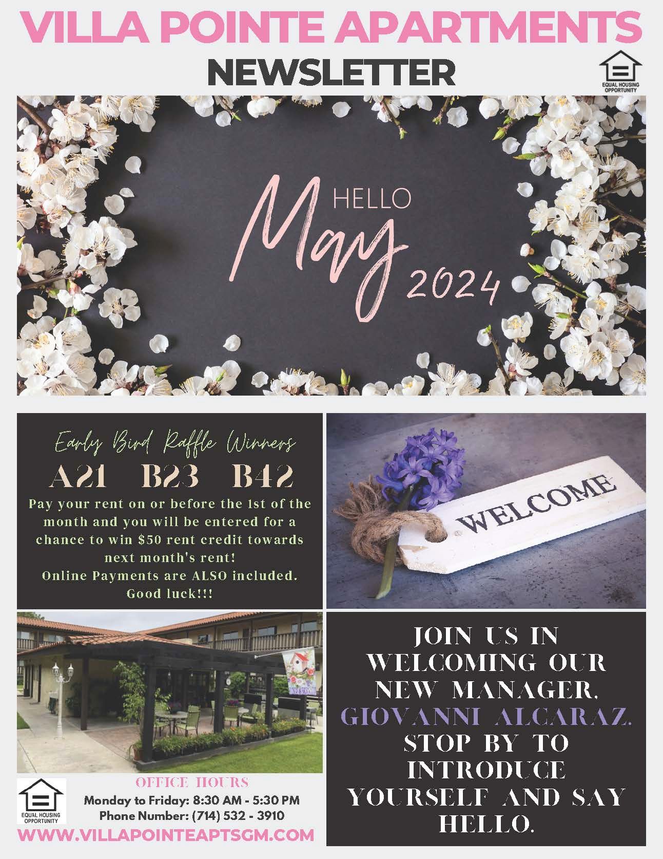 Resident Newsletter - May