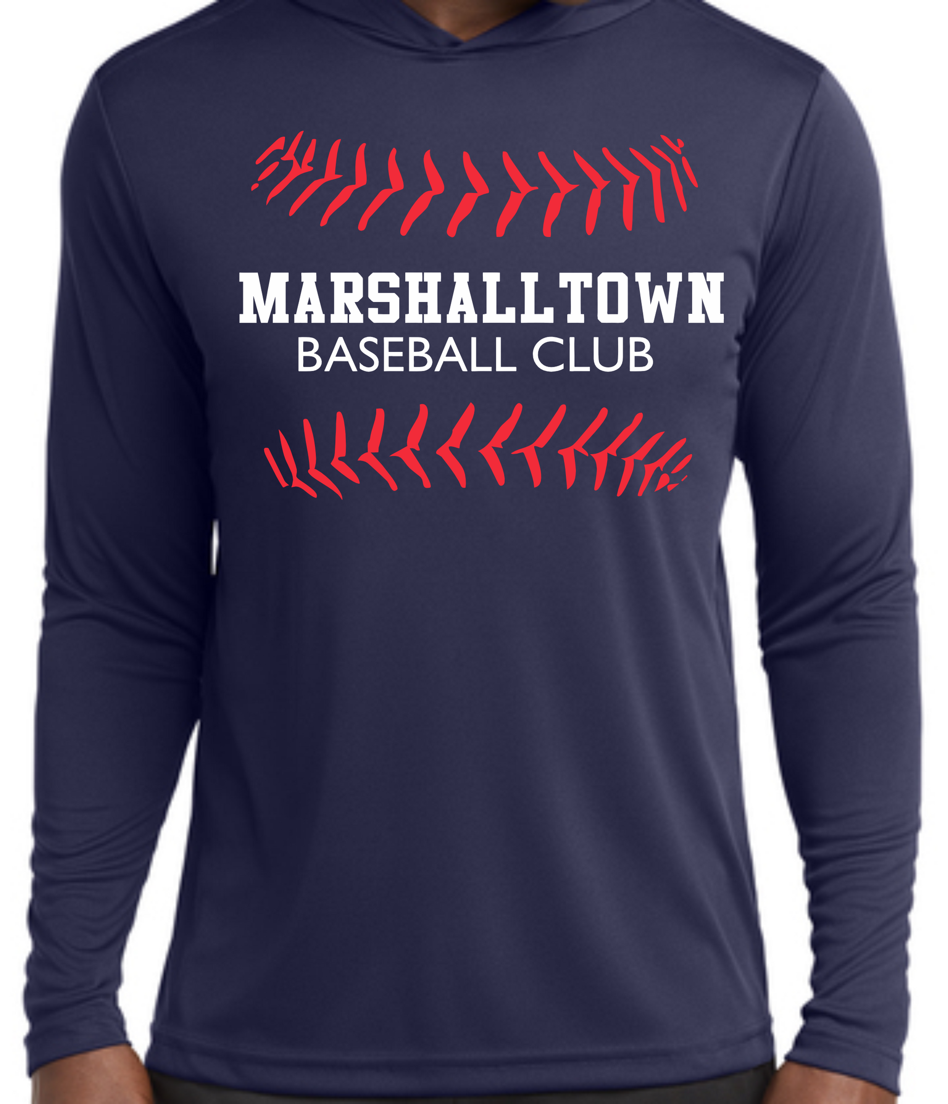 Mtown Baseball Club White Logo