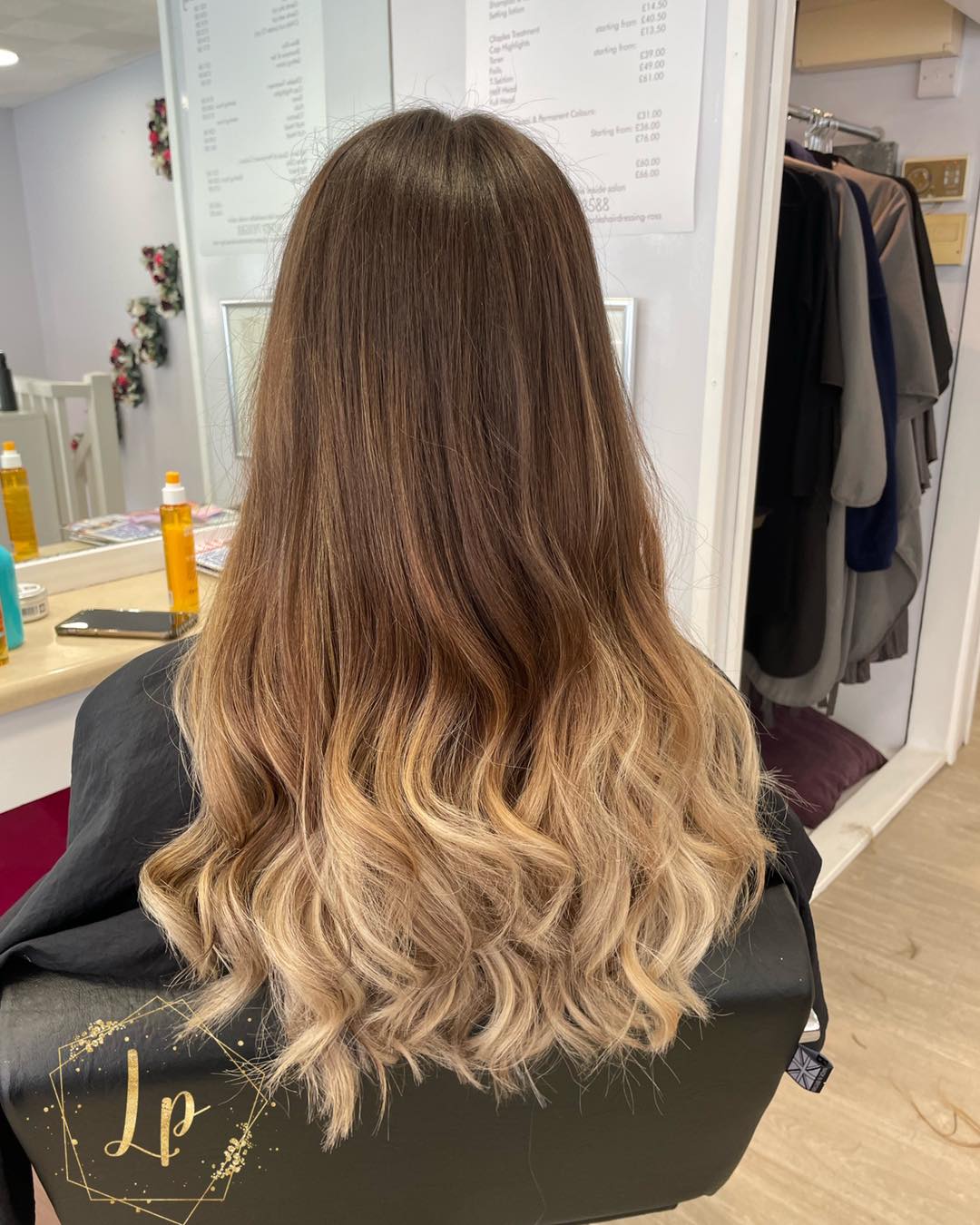 Hair by Laura Price wedding hair specialist in salon stylist