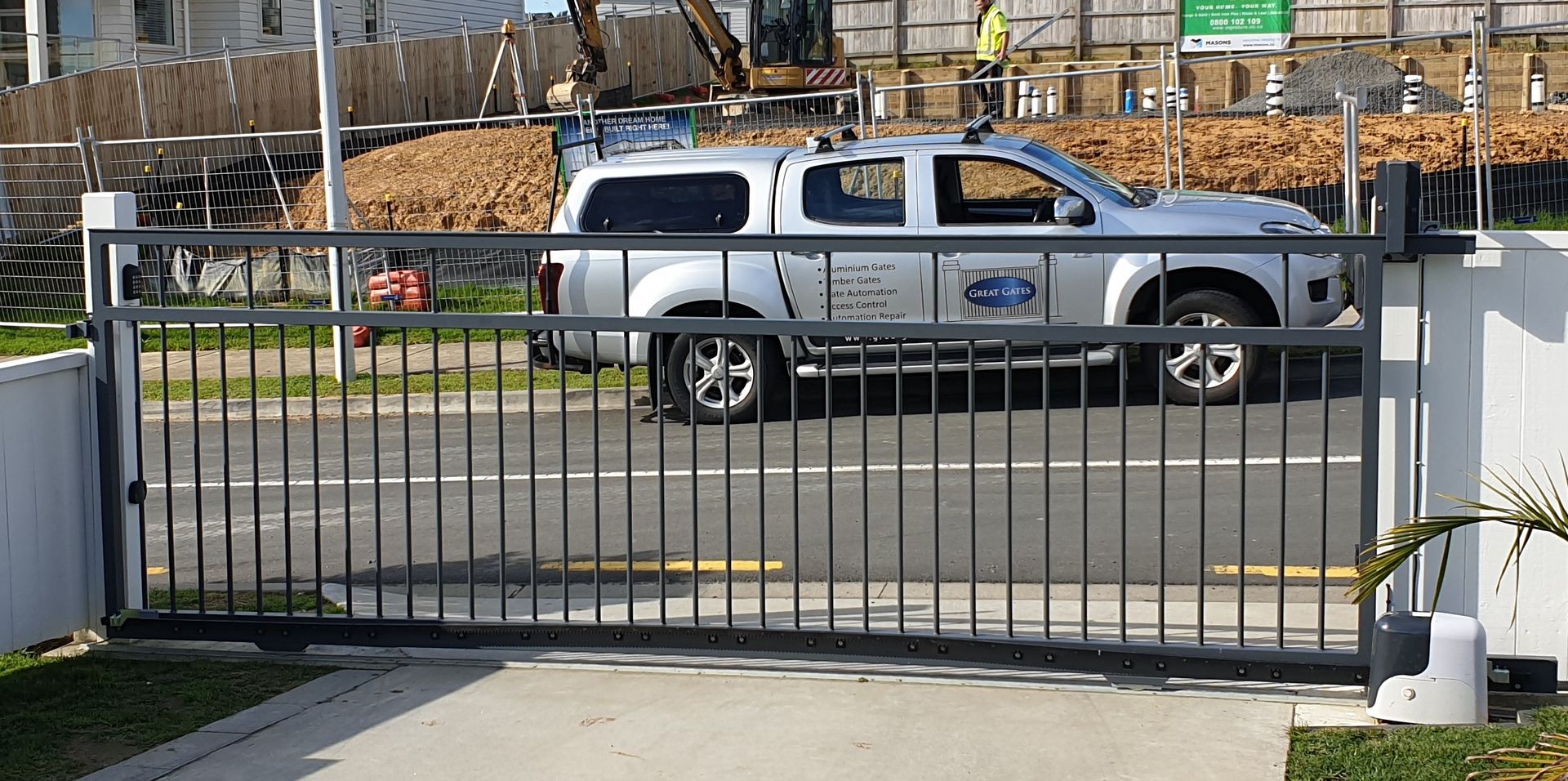 Aluminium Open Frame Gates | Auckland