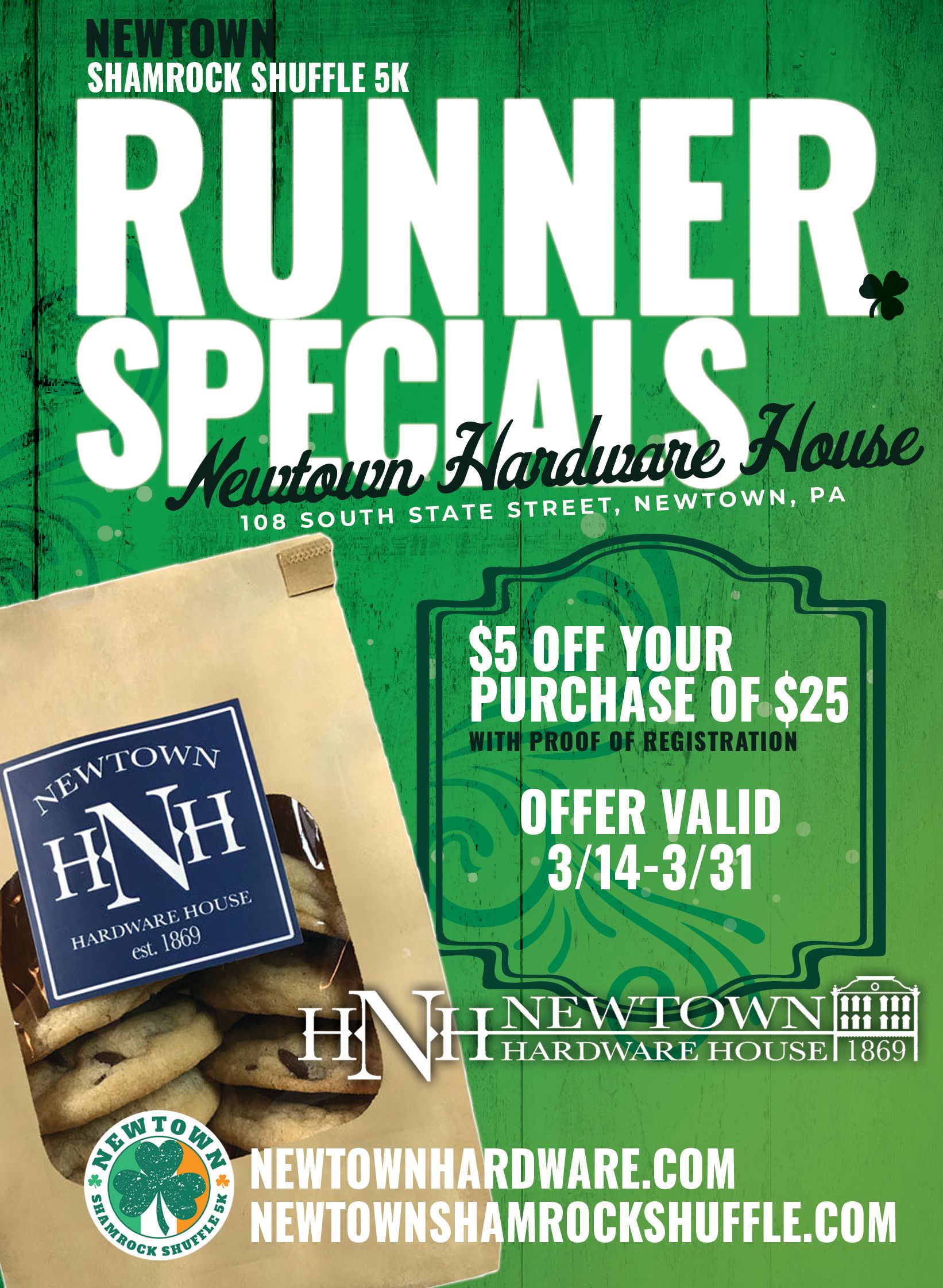 Newtown Shamrock Shuffle 5K & Festival