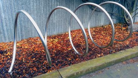 Stainless Spiral. Metalcraft Engineering bike racks, cycle stands ...