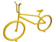 Custom design functional street art bike racks. Metalcraft Engineering ...