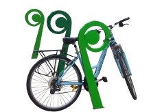 Custom design functional street art bike racks. Metalcraft Engineering ...