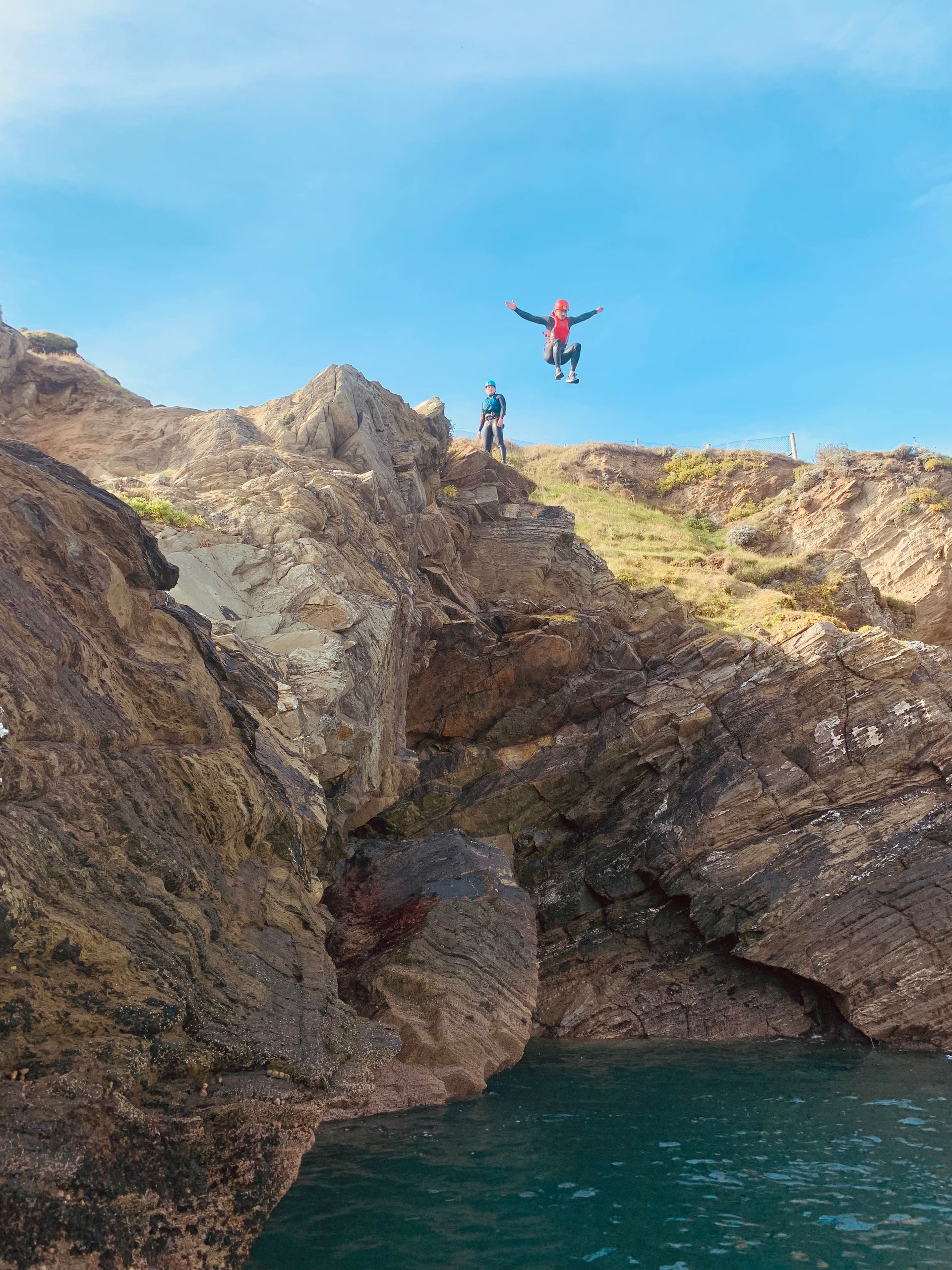 Newquay Coasteering