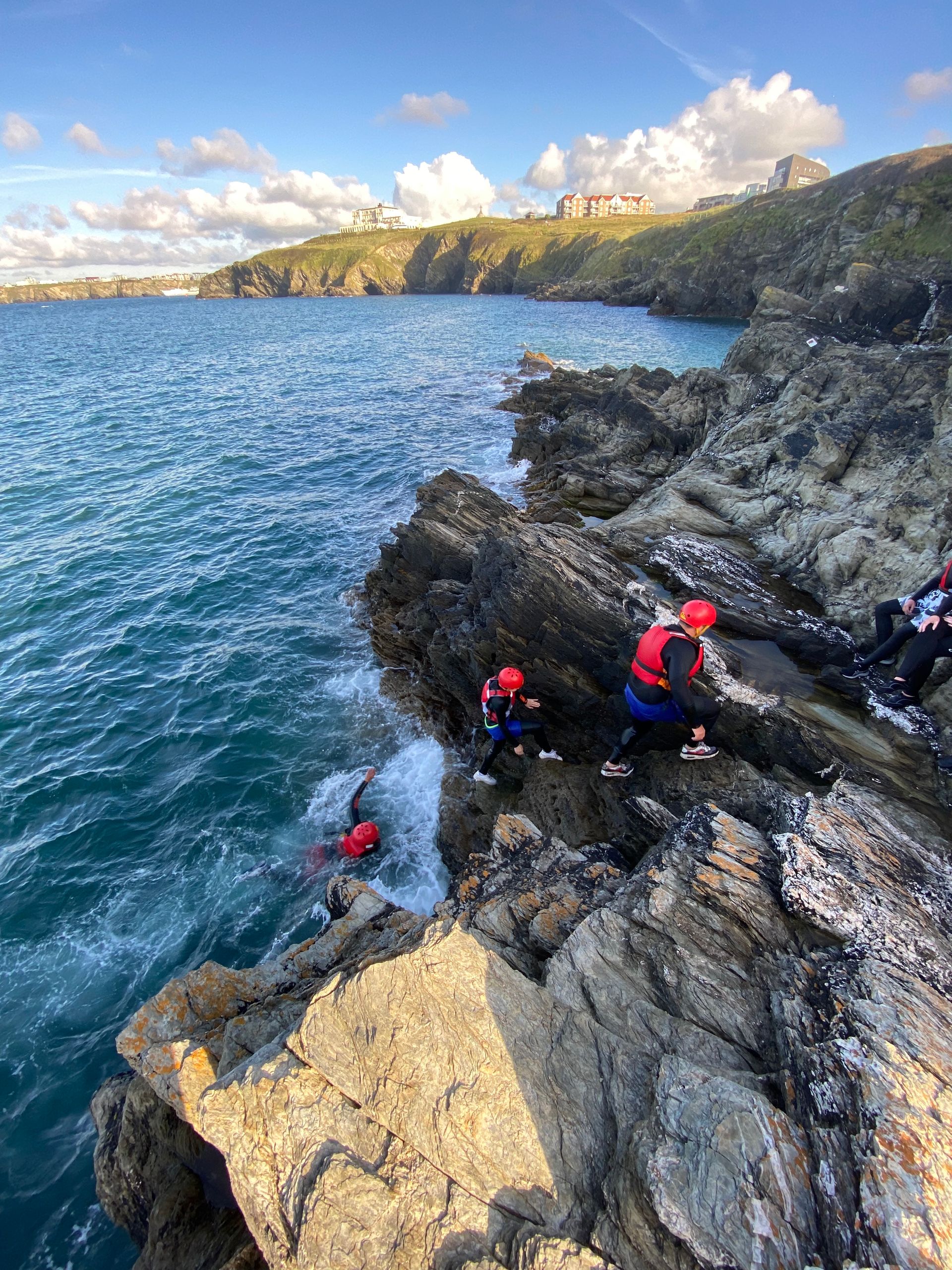 Newquay Coasteering