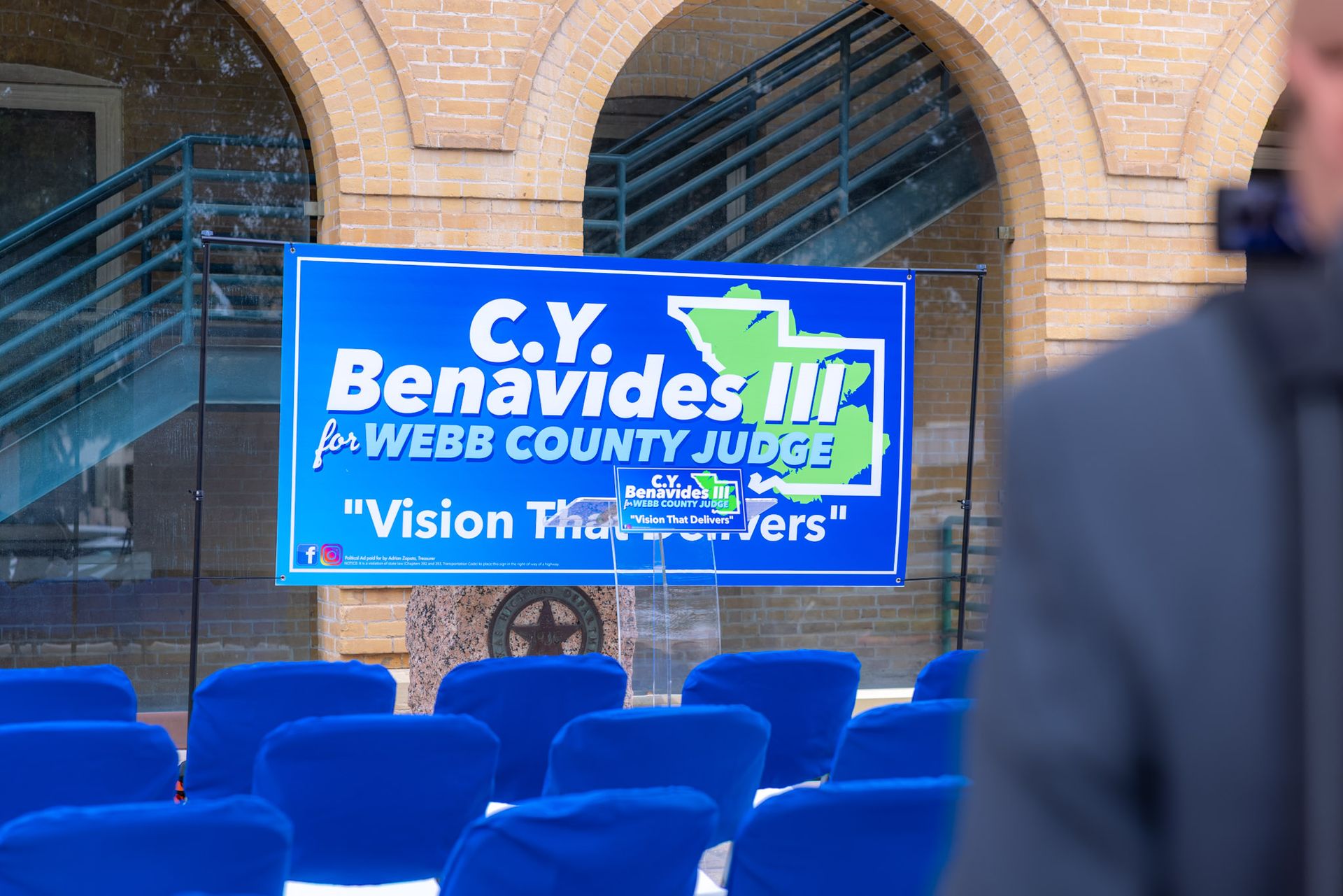 C.Y. Benavides III Campaign Announcement