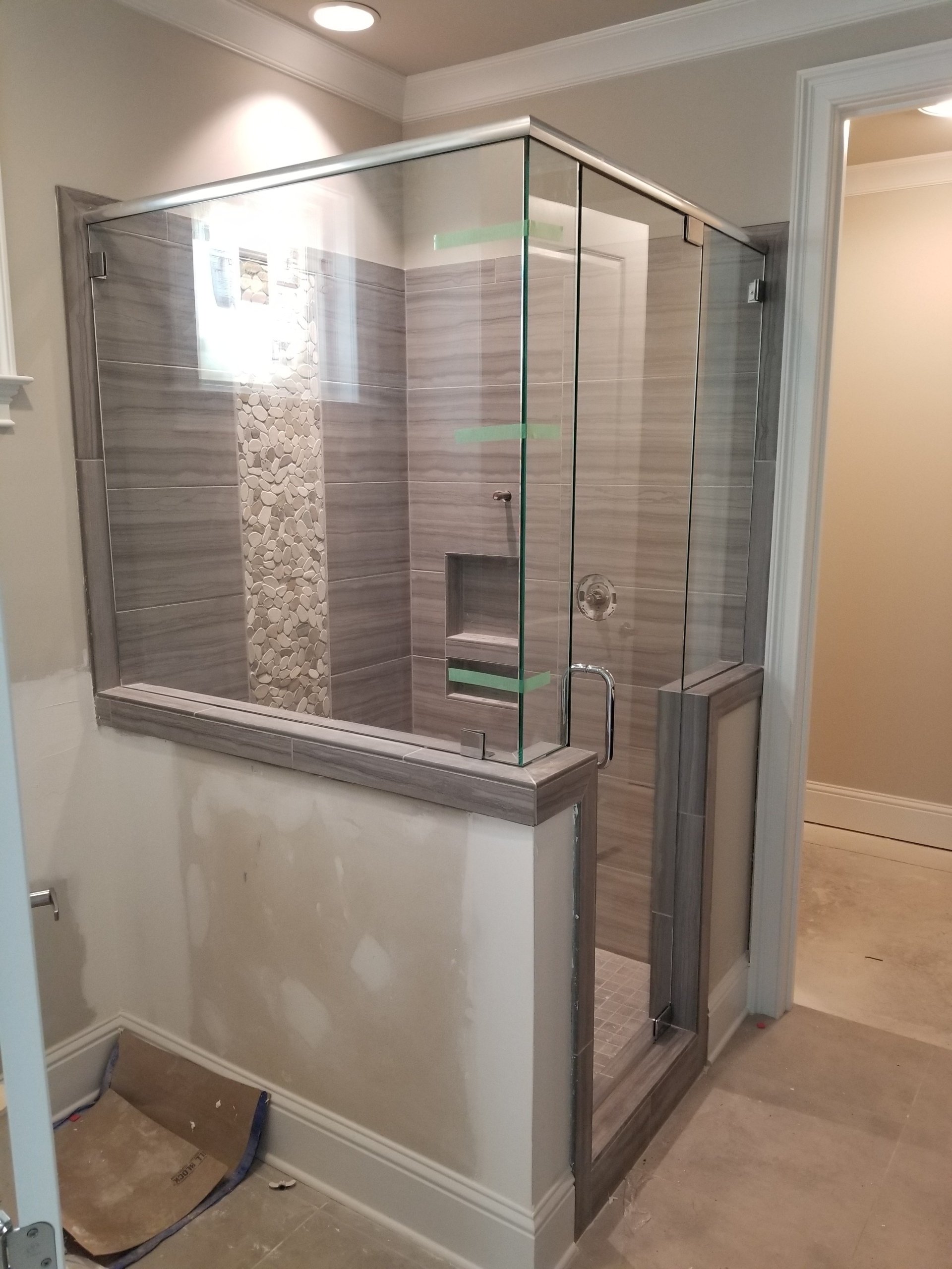 Frameless Show Enclosures - Doors By Mike