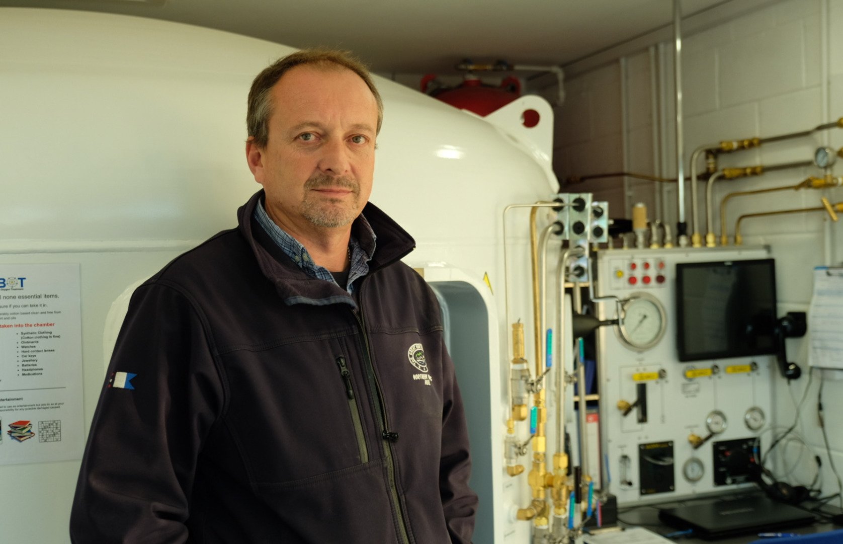 Getting new Northern Divers vessel ship-shape