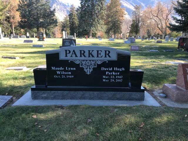 Headstone Photo Gallery | Walker Monument | Utah