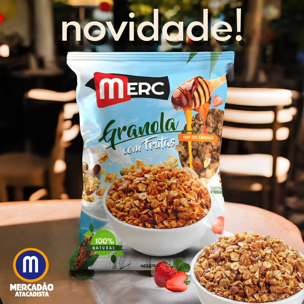 Para Fazer aquela Dupla de Ataque Perfeita... chegou a Granola MERC