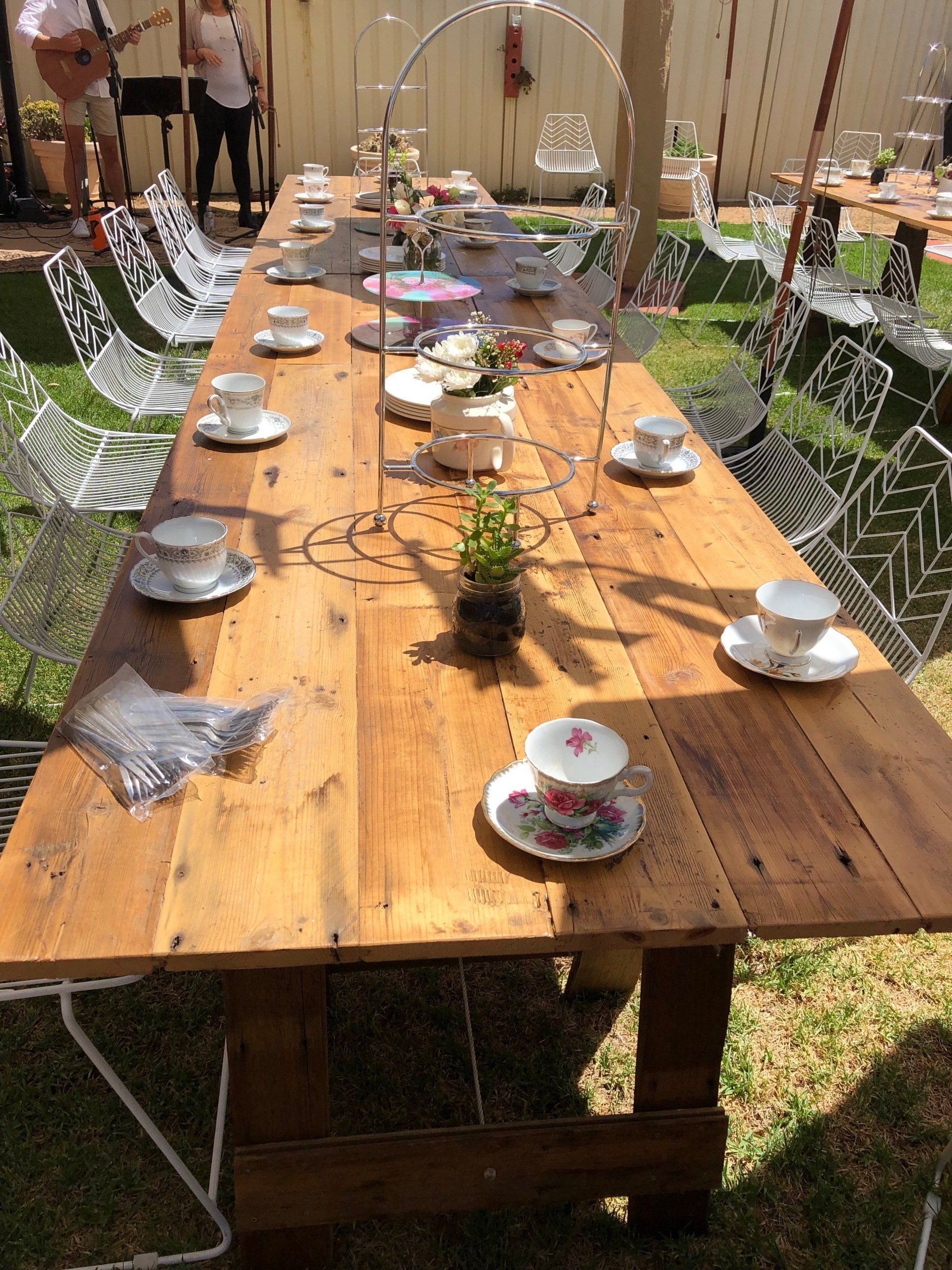 Rustic, Pallet & Vintage Furniture For Hire | GV Party Hire