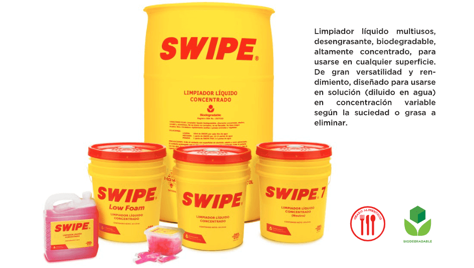 Productos químicos para limpieza, en Córdoba, Veracruz - SWIPE CORDOBA