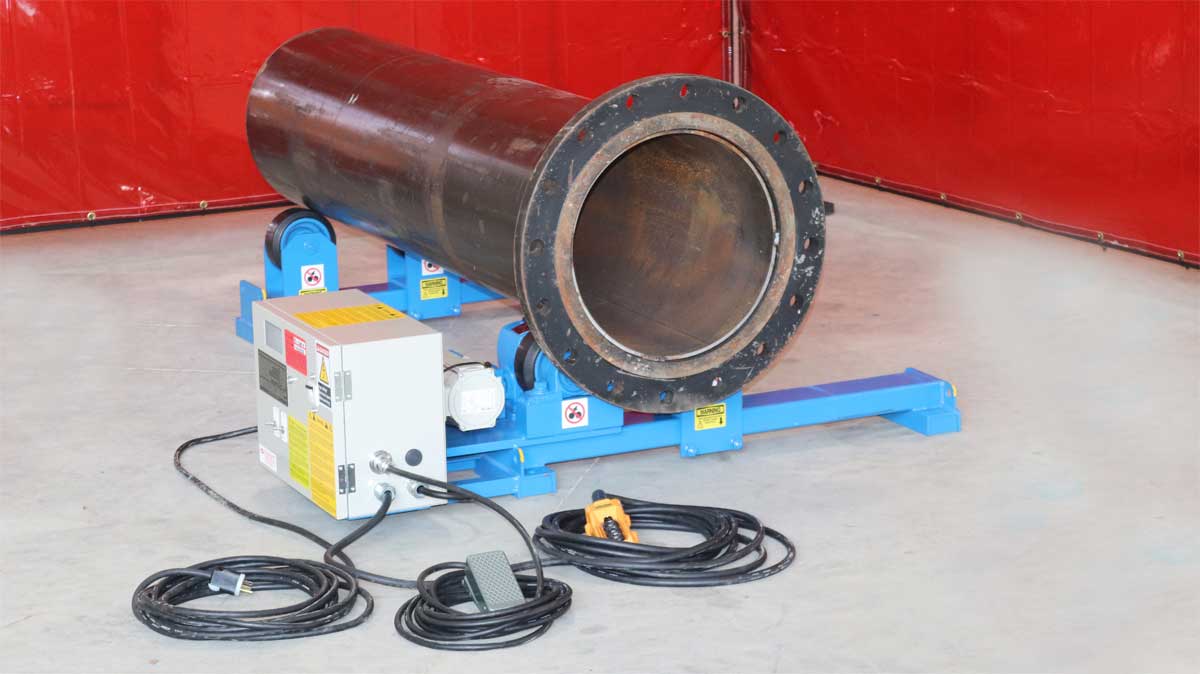 Tank Turning Rolls - 2,200 lb. capacity - All Fab Corp