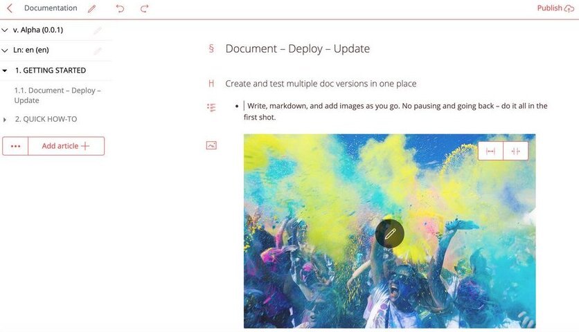 Create documentation that your customers love| Features | Docsie