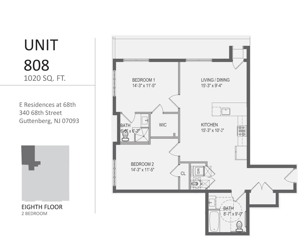 E Residences at 68th Street - Guttenberg