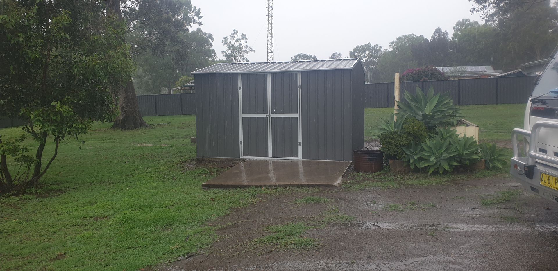 Custom Metal Garden Sheds Newcastle | Hunter Shed Masters