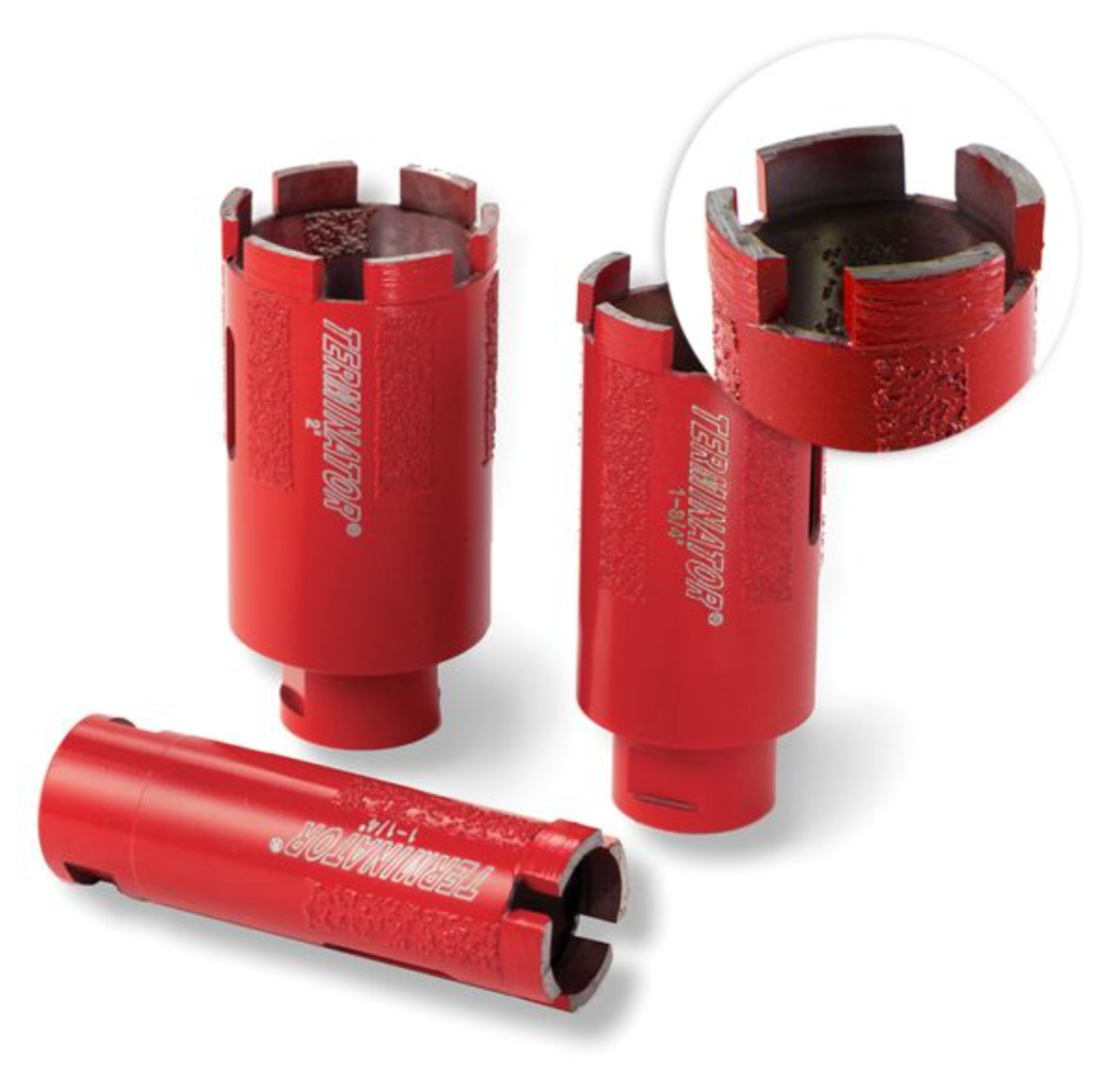 Terminator Segmented Core Drill With Side Protection