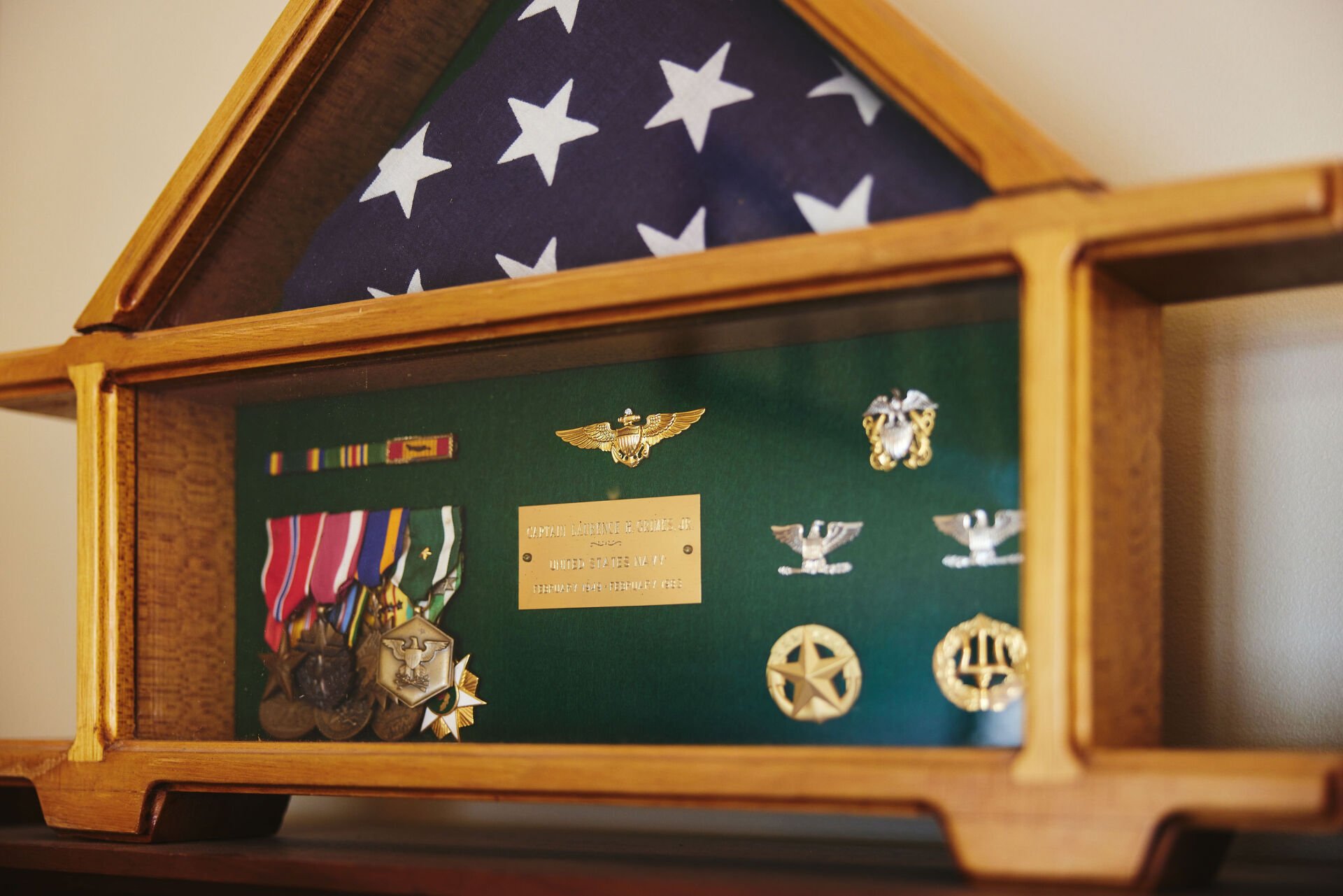 Navy Veteran Captained His Way