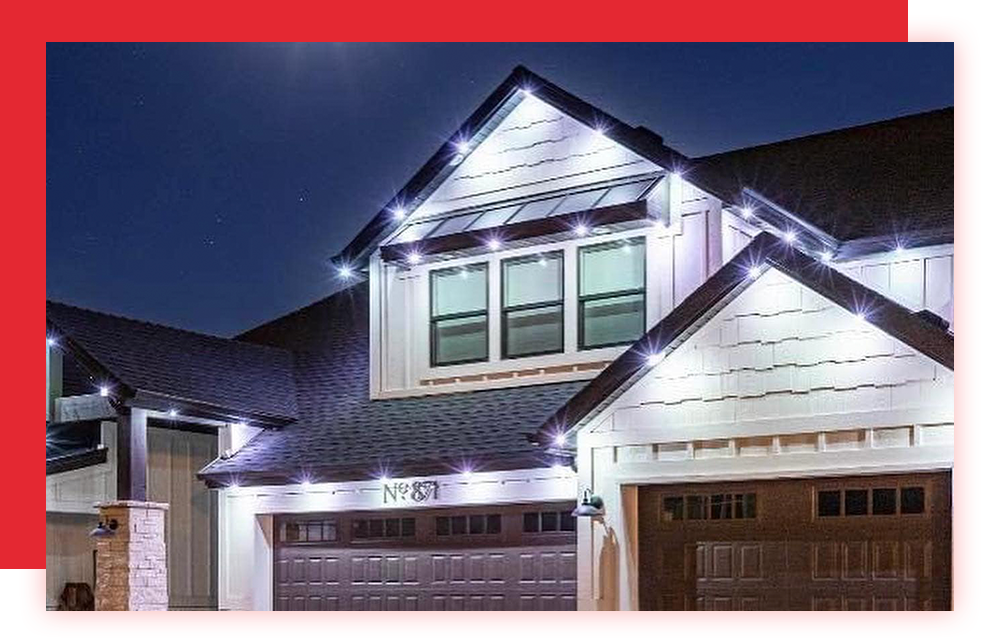 Custom Residential Exterior Trim Lighting in St. Louis