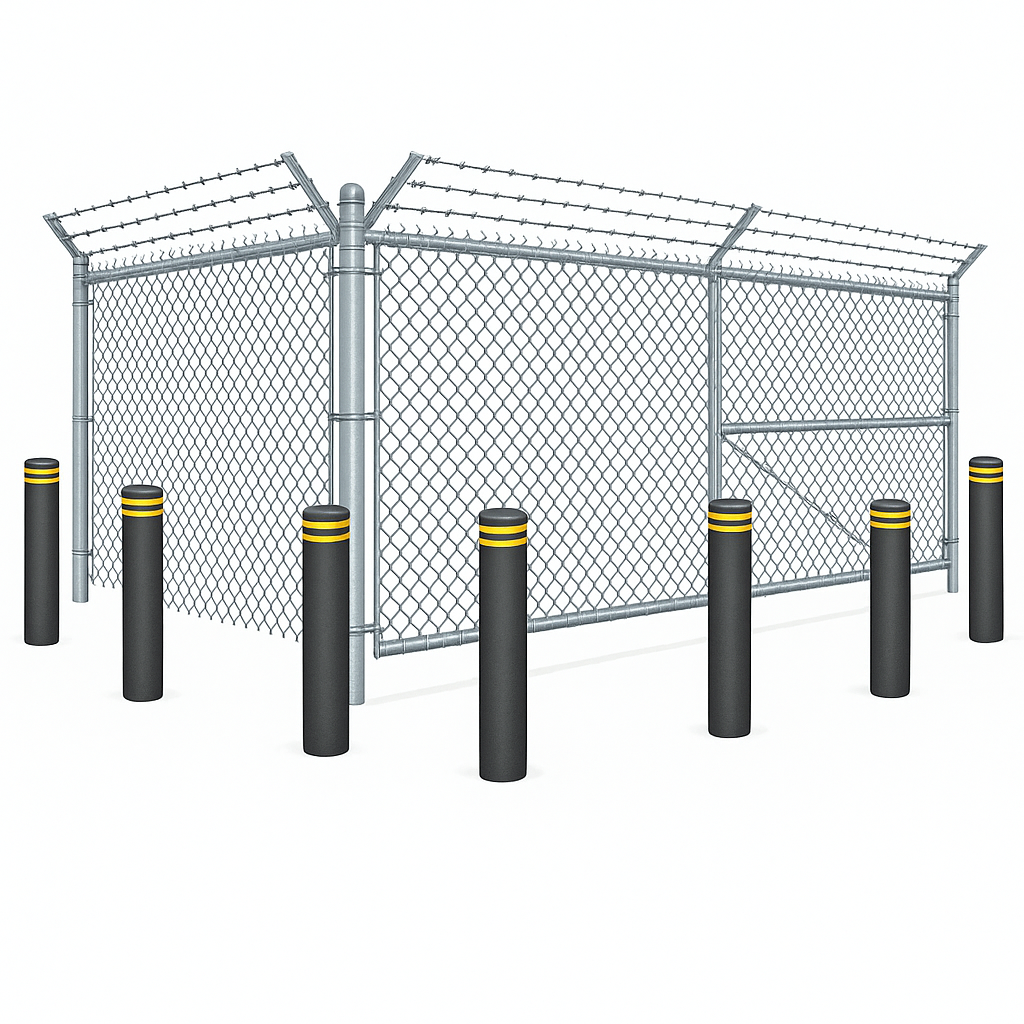 Commercial Bollards Lee's Summit, MO | Roy & Son