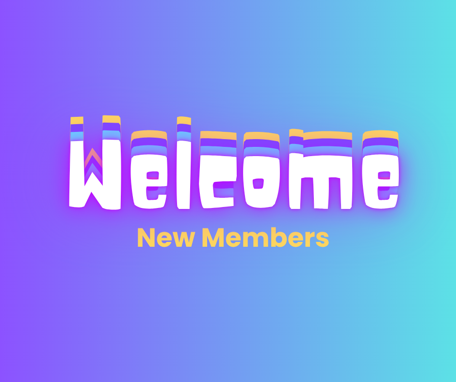 Welcome New Members