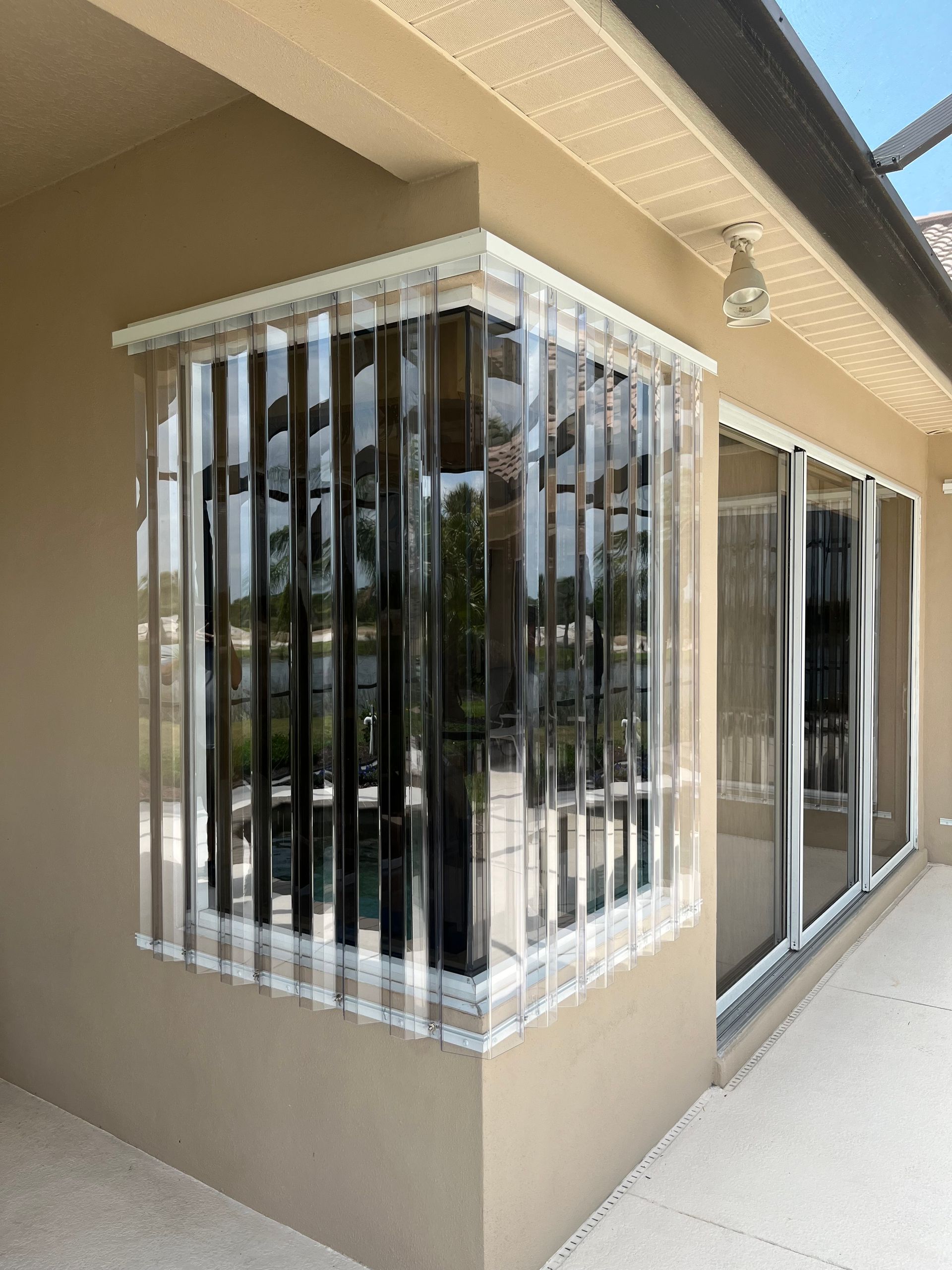 Clear Panels | Elite Hurricane Home Protection