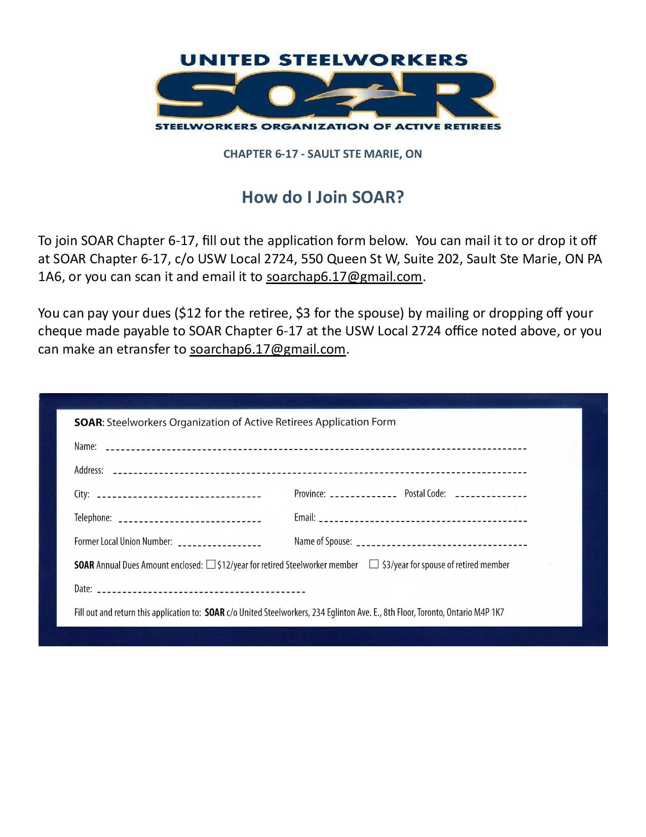 USW Local 2251 - Retiree Information