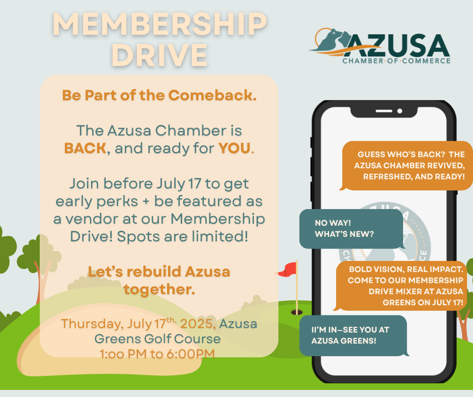 Chamber of Commerce | Azusa Chamber of Commerce | Azusa CA