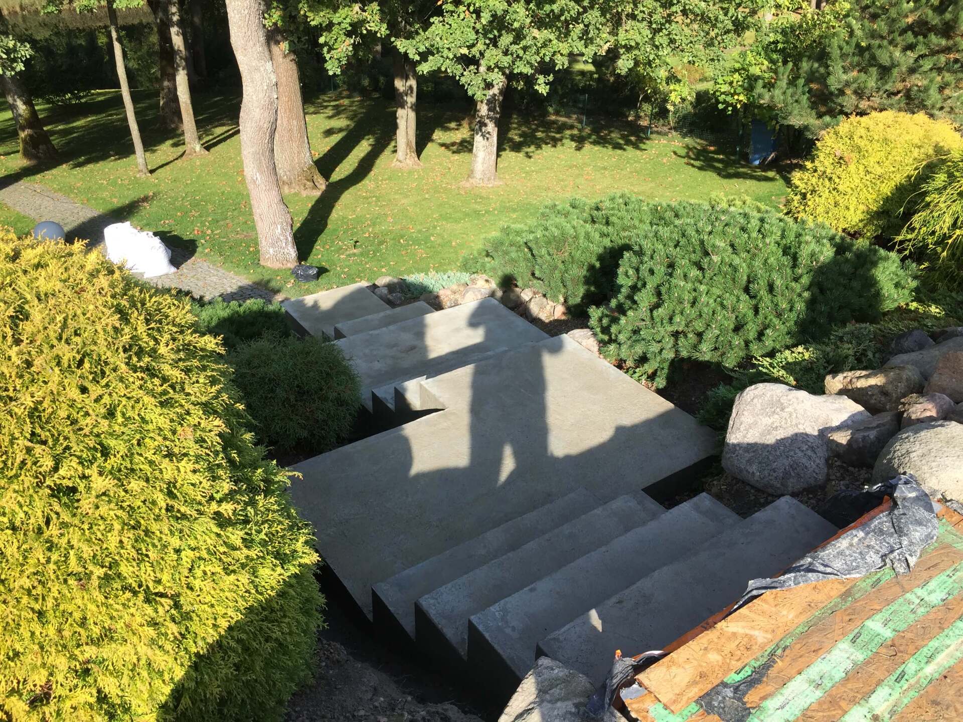 Herista: Pamatų / laiptų betonavimo paslaugos