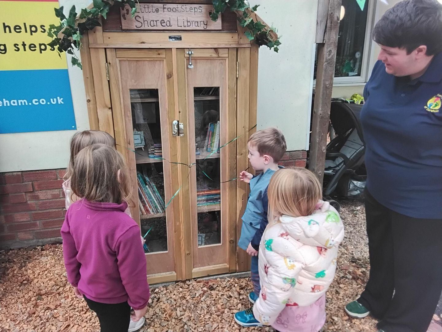Grand Opening of Our Shared Library!