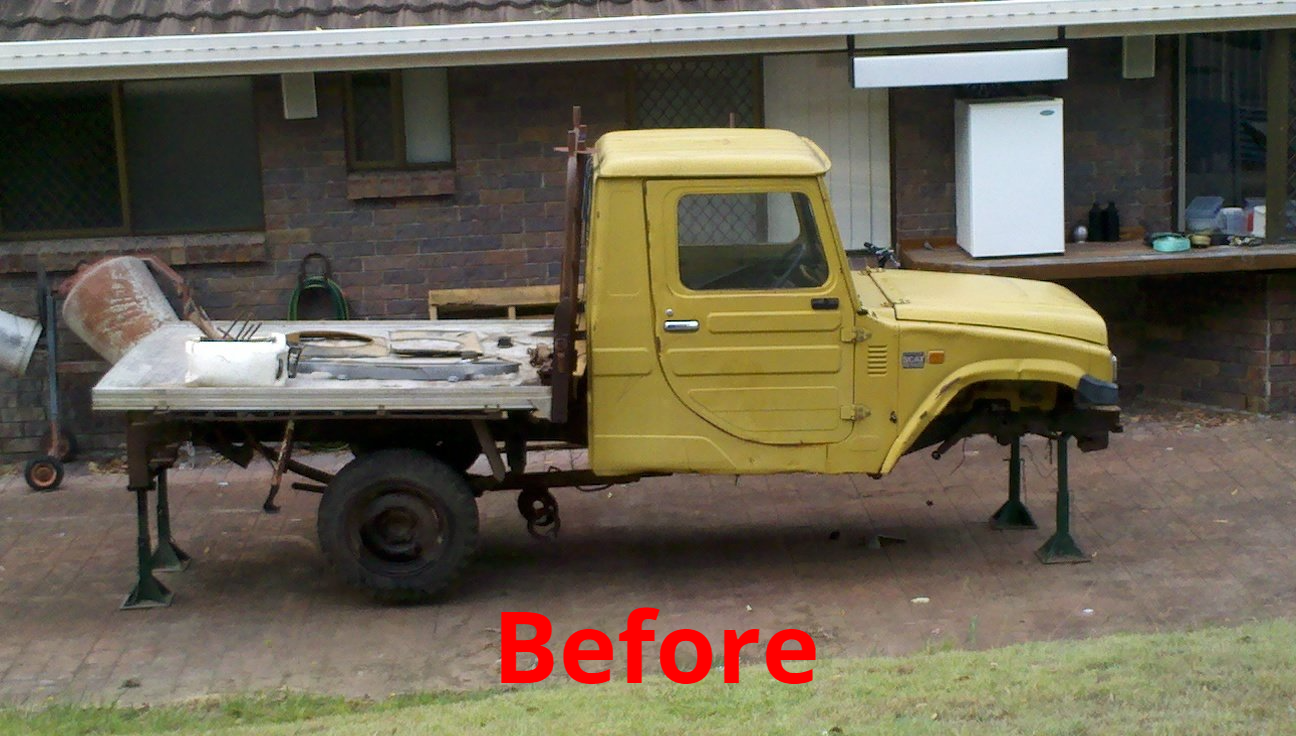 Truck Spray Painting – Brisbane, QLD – Rick’s Panel & Paint