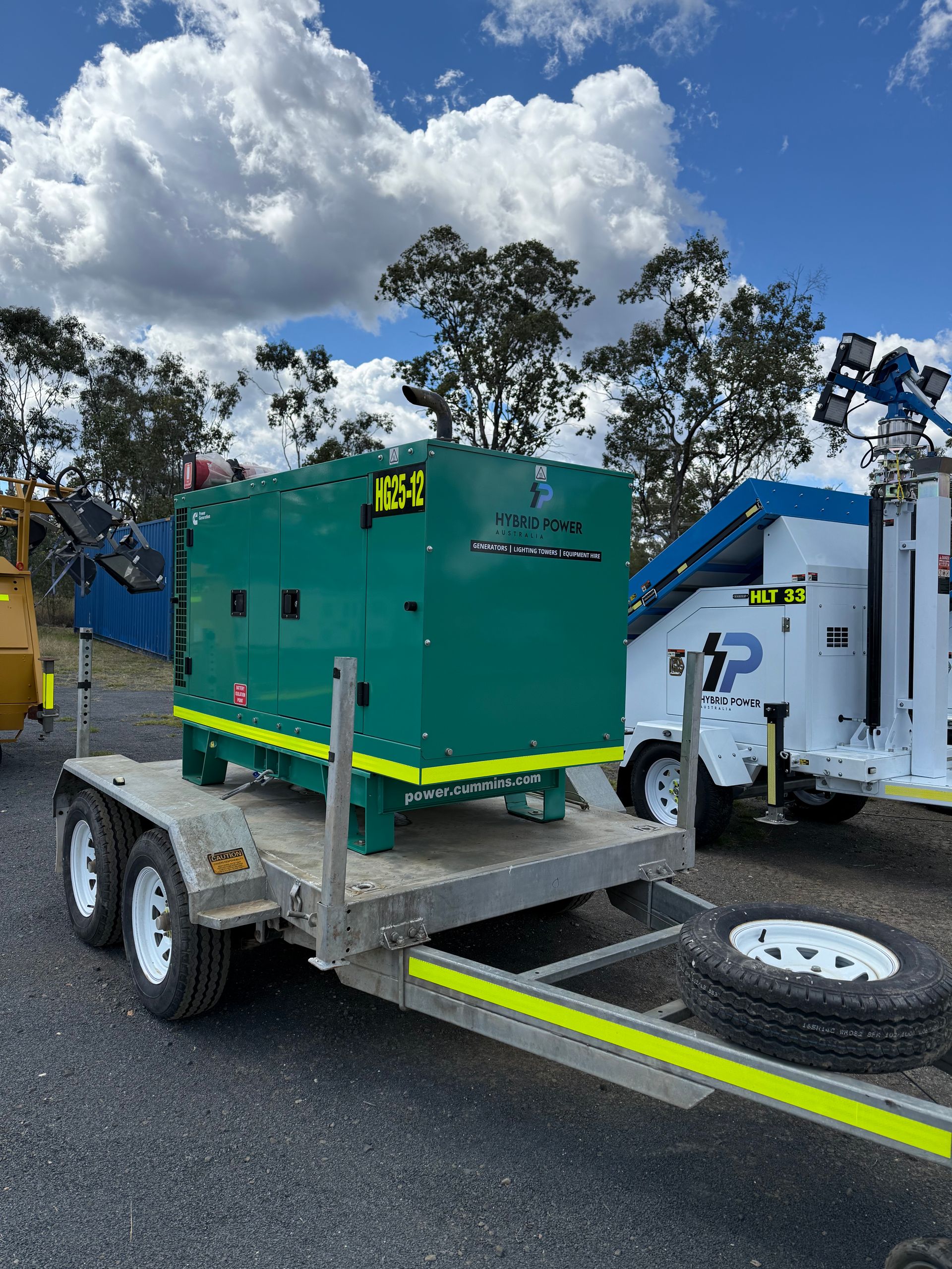 Generators and Battery Storage Central Highlands | Hybrid Power Australia