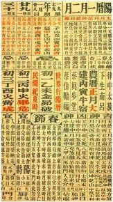 Chinese Calendar Conversion | Chinese Family History Group | Sacramento, CA