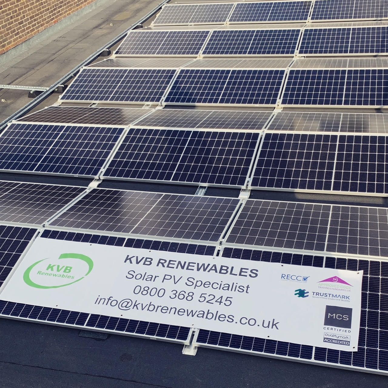 KVB Renewables Kent solar panel installers