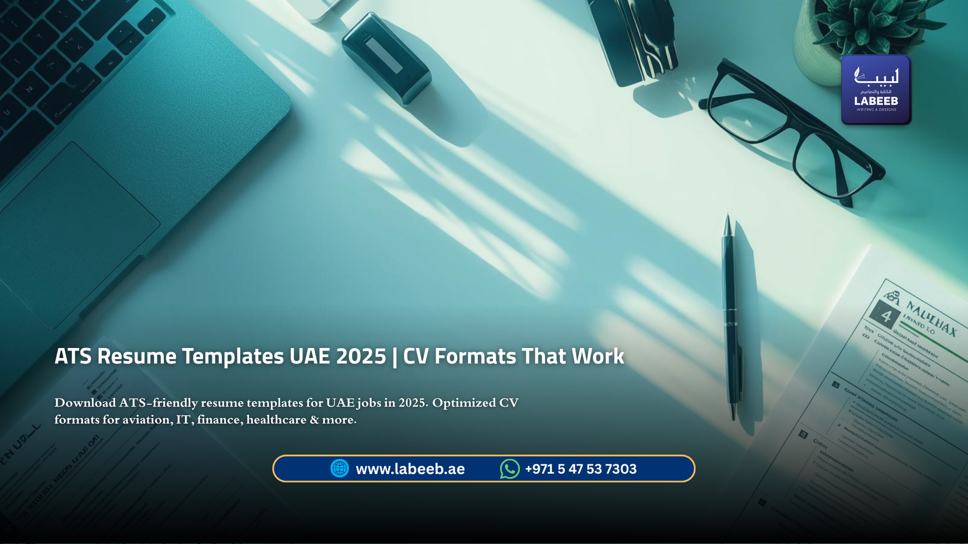 ATS Resume Templates UAE 2025 | CV Formats That Work