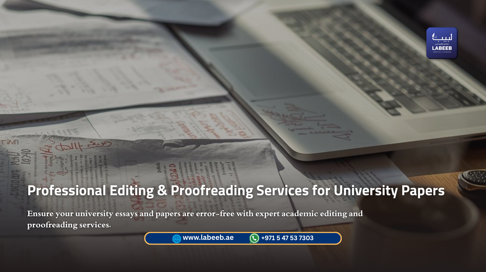 Professional Editing and Proofreading Services for University Papers