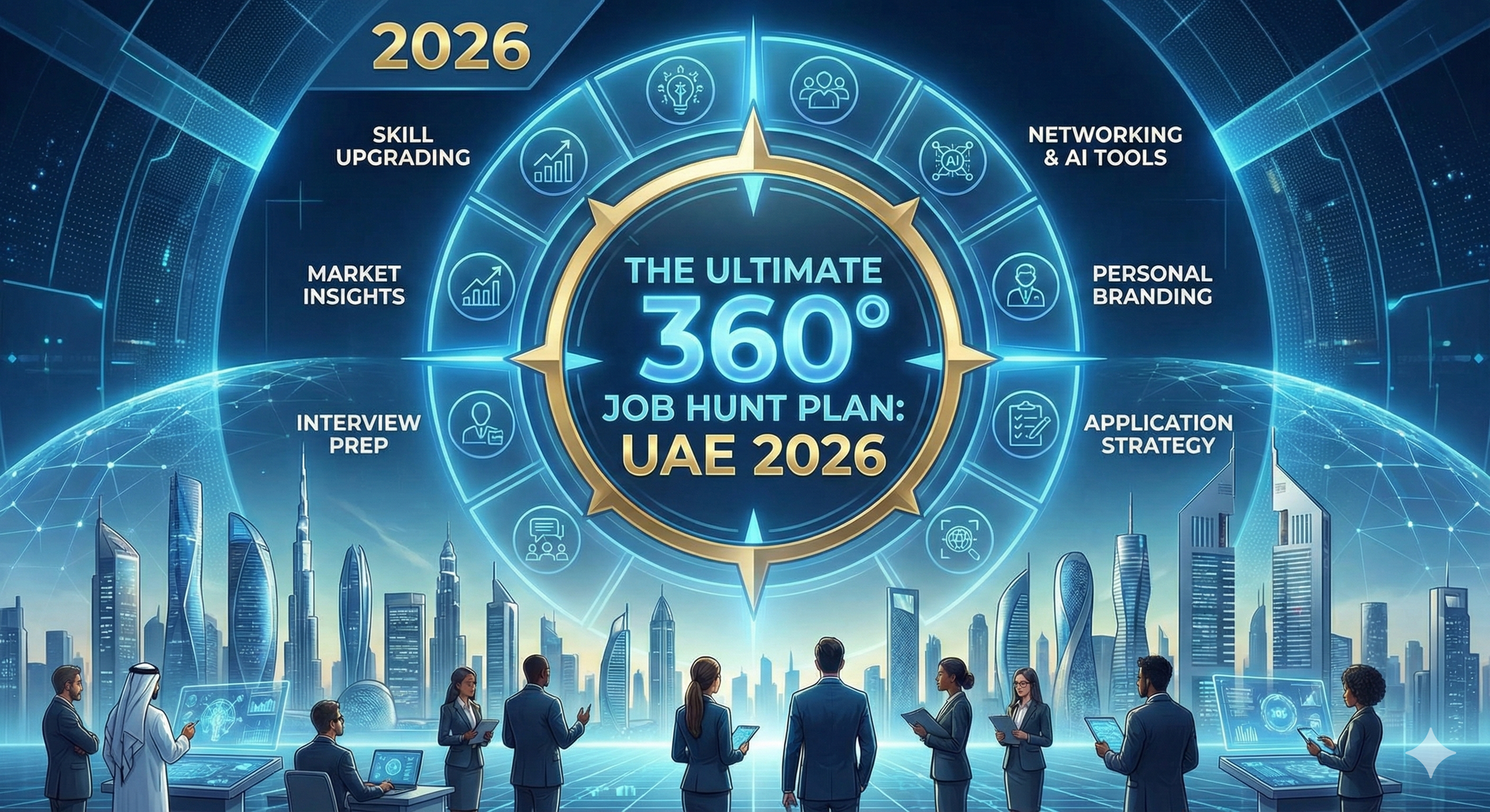 The Ultimate 360° Job Hunt Plan for UAE Professionals 2026