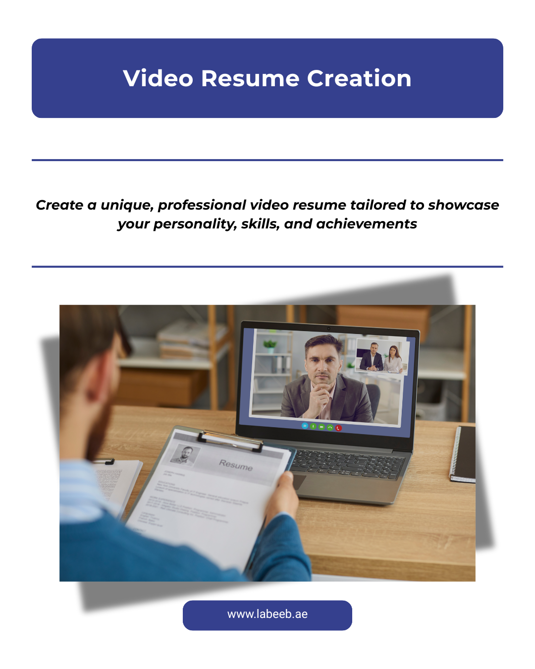 Video Resume Creation Services | Unique & Professional